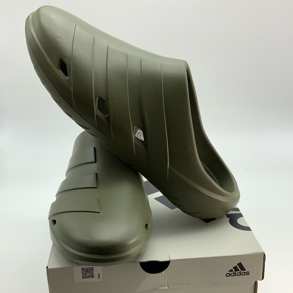 adidas | Shoes | Adidas Clogs Olive Green | Poshmark